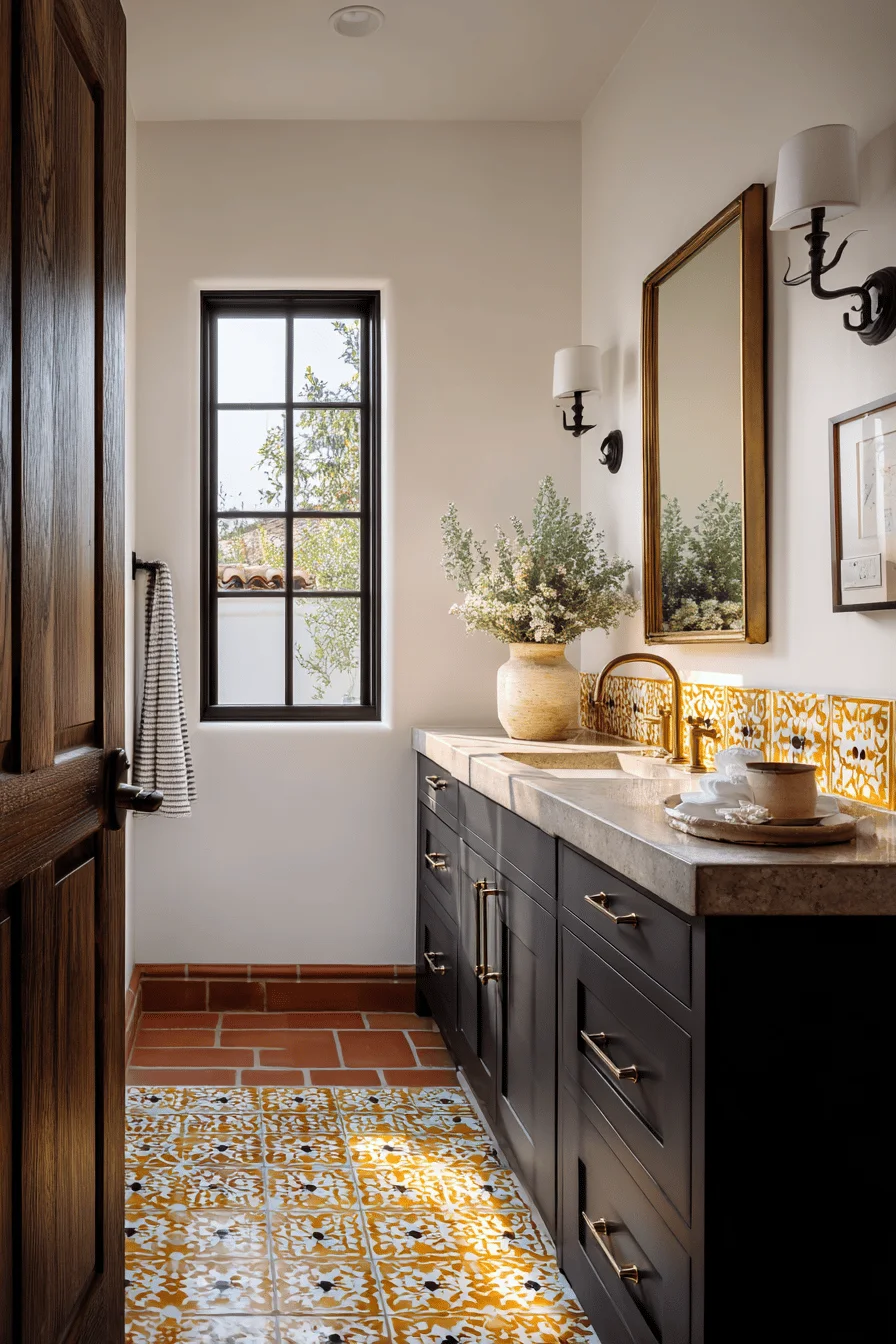 36 Calming Ranch Bathroom Designs For That Rustic Feeling - Edward George