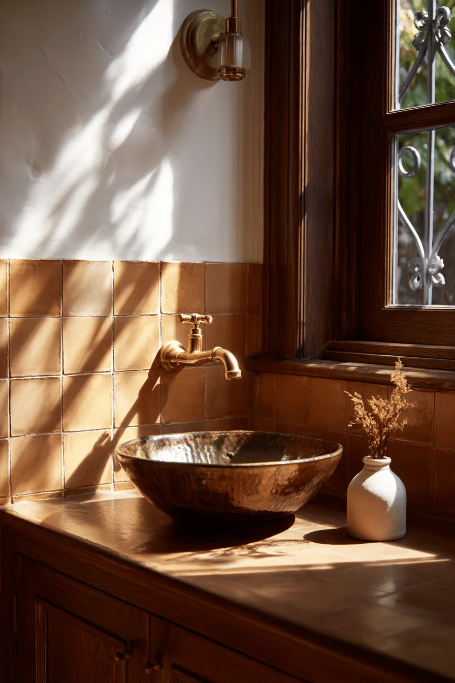 36 Calming Ranch Bathroom Designs For That Rustic Feeling - Edward George