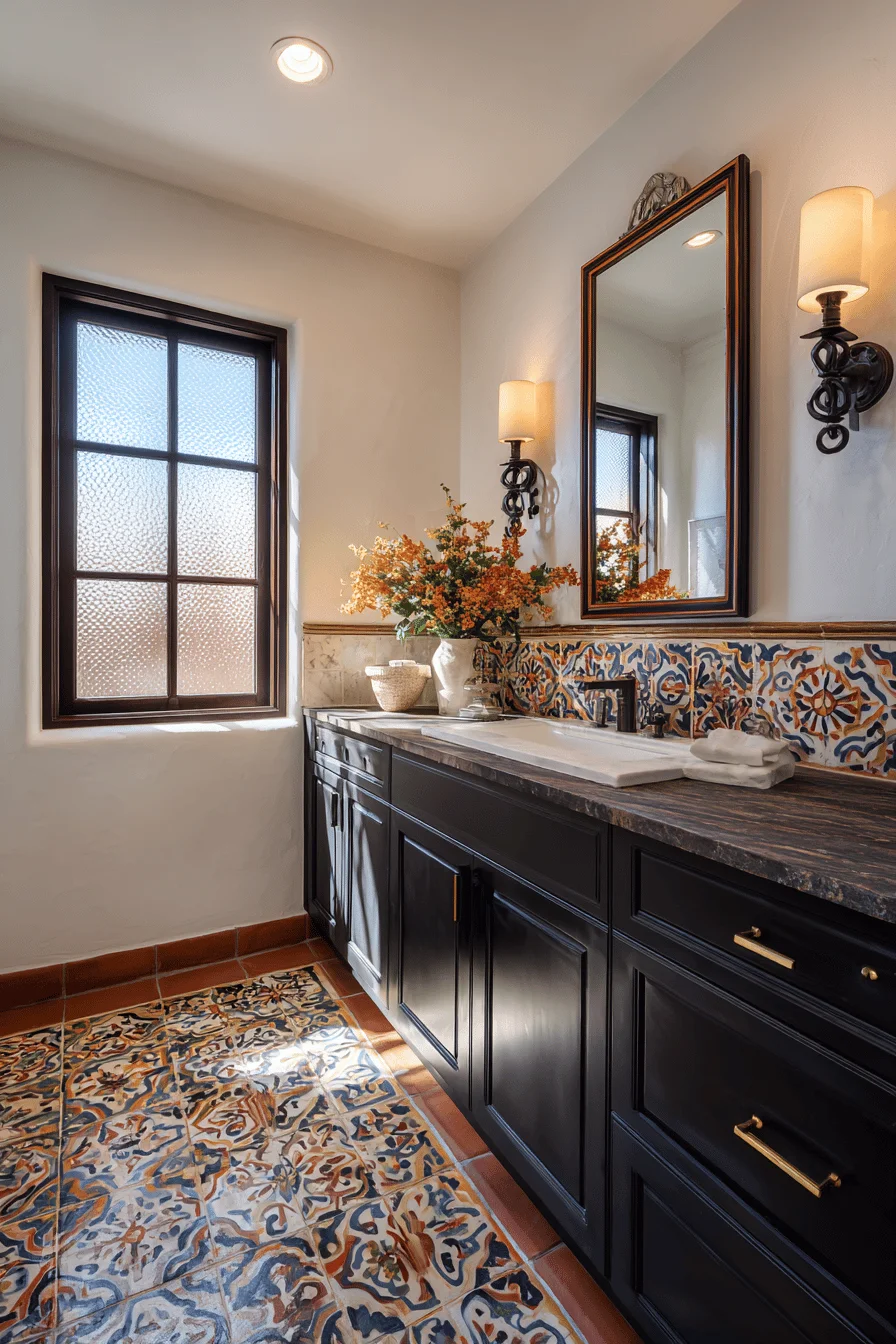 36 Calming Ranch Bathroom Designs For That Rustic Feeling - Edward George