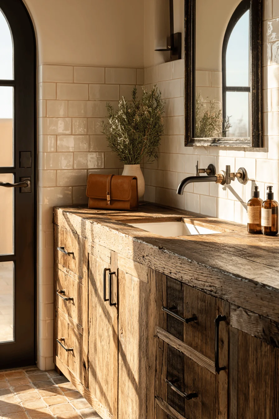 36 Calming Ranch Bathroom Designs For That Rustic Feeling - Edward George