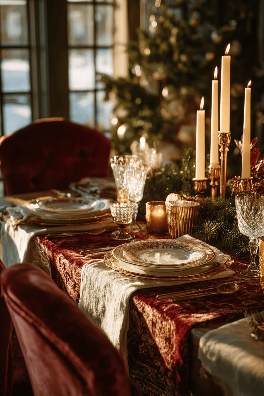 36 Christmas Dining Room Decorating Ideas To Set The Perfect Festive ...
